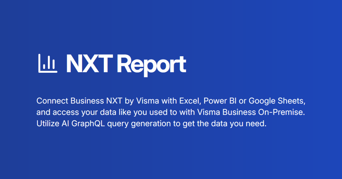 NXT Report for Business NXT